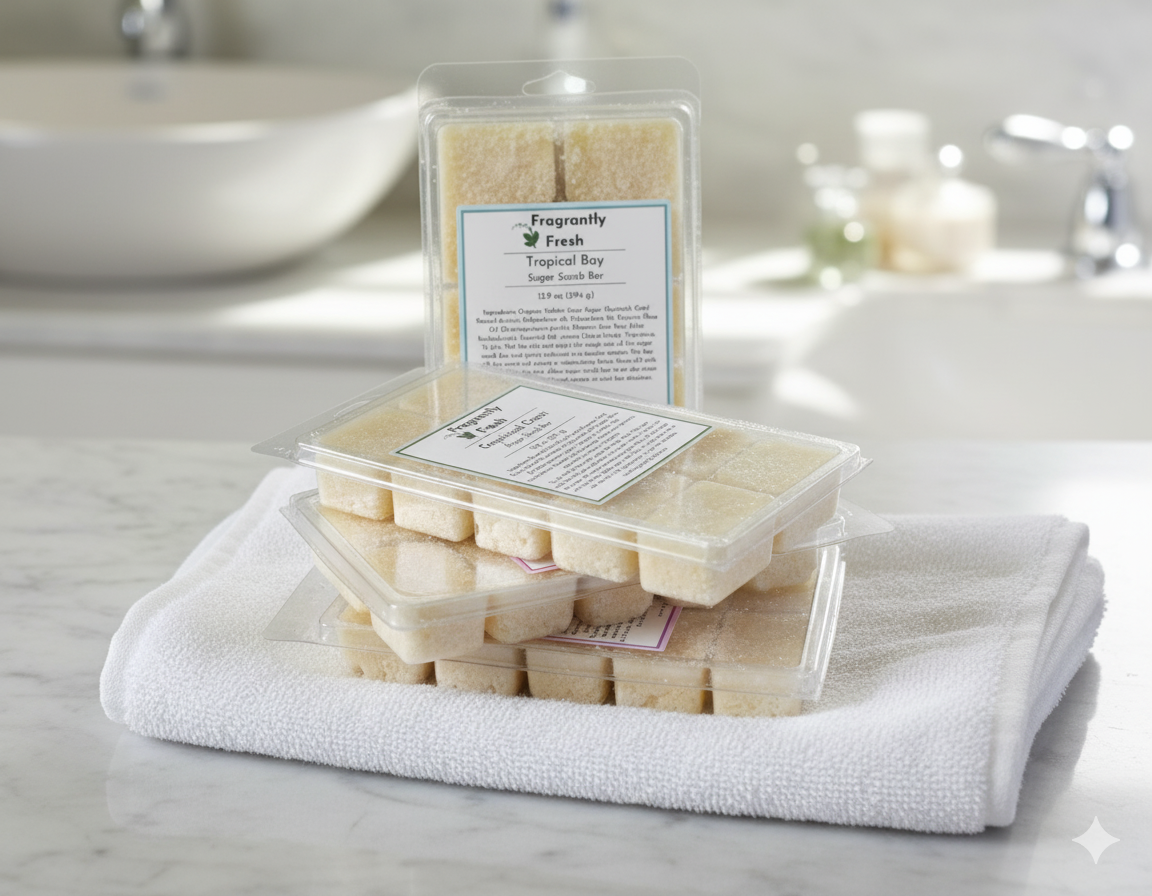 Sugar Scrub Bar – Fragrantly Fresh