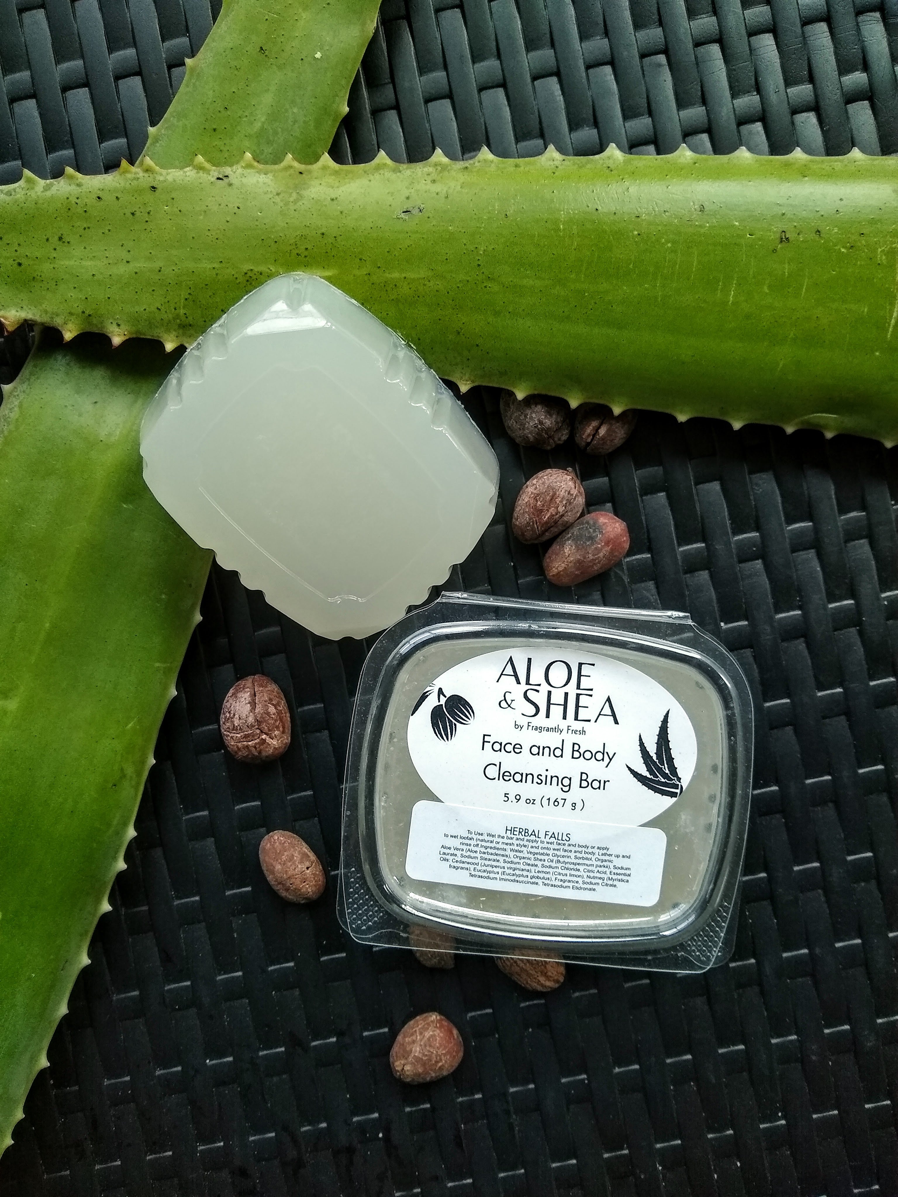Aloe & Shea - Face And Body Cleansing Bar – Fragrantly Fresh
